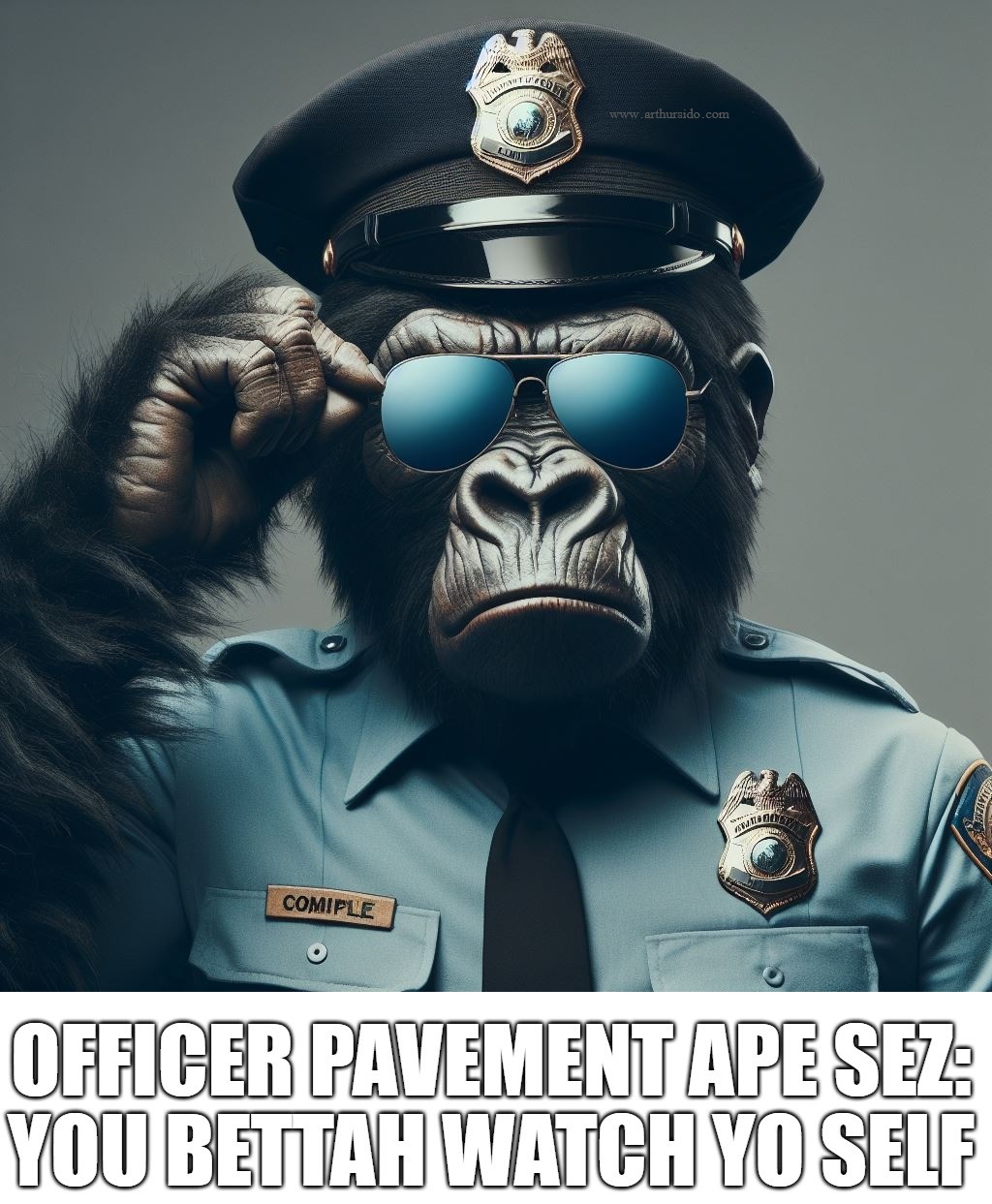 Pavement Apes On Patrol – Dissident Thoughts